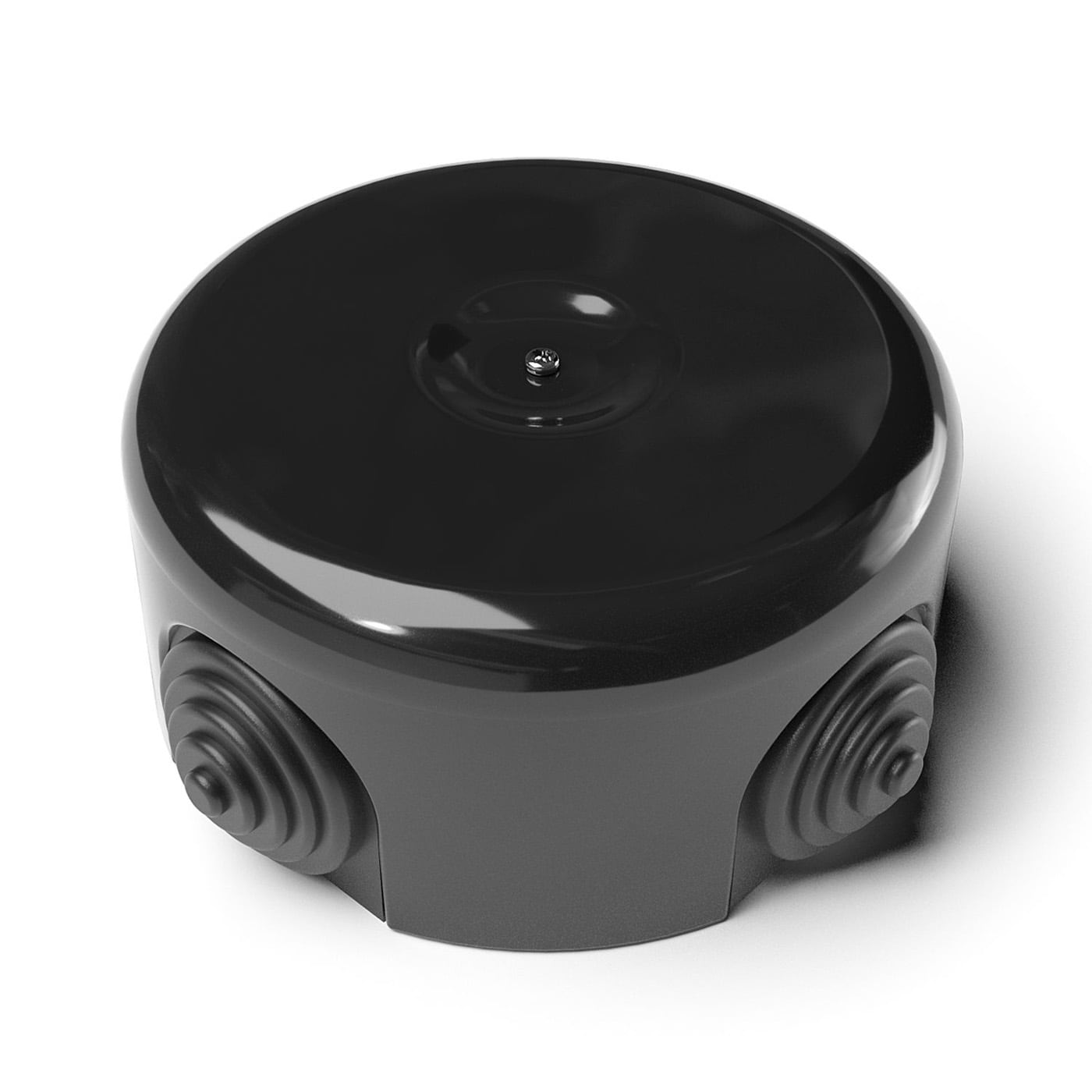 Große Verteilerdose aus Porzellan, dekorative Abzweigdose